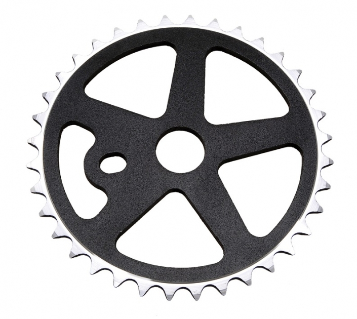 CHWMX500- Alloy 1/2 x 1/8 BMX Chainring for One Piece Crank, 36 Tooth ...