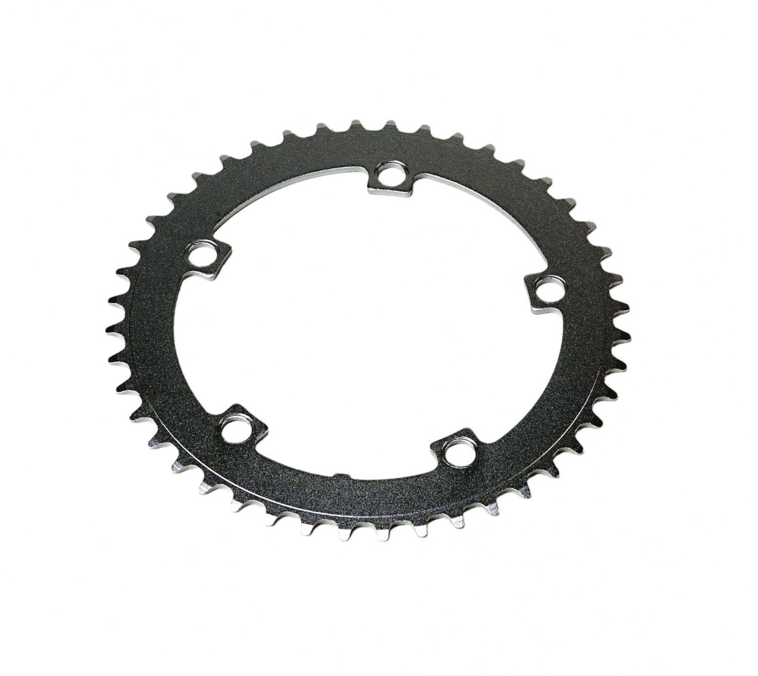 CHWMX820- Alloy 1/2 x 1/8 Track Chainring Only, 44 Tooth Silver, BCD ...