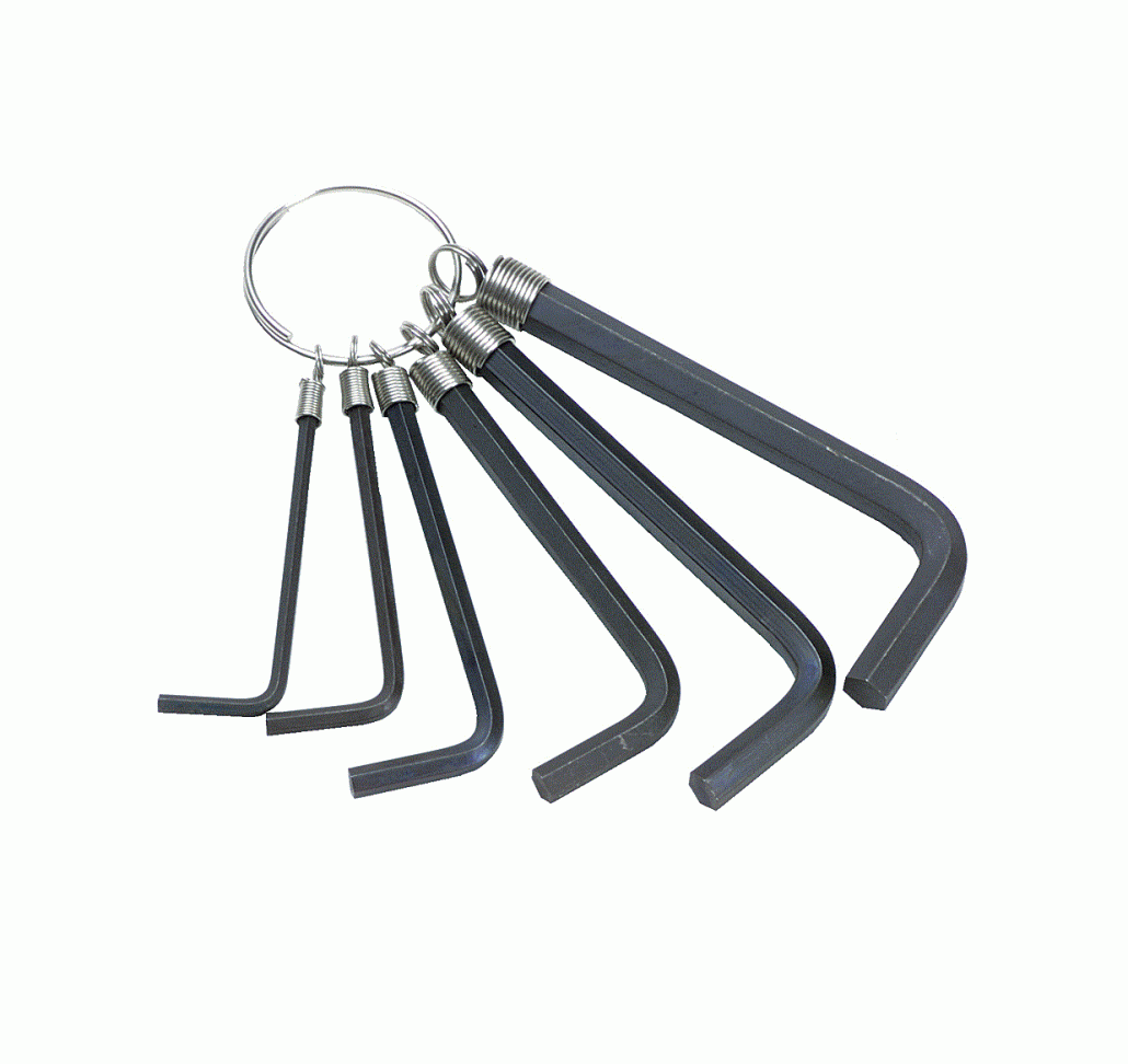 TOS090- Allen Key Set on Ring 2/3/4/5/6/7mm – Rex Imports