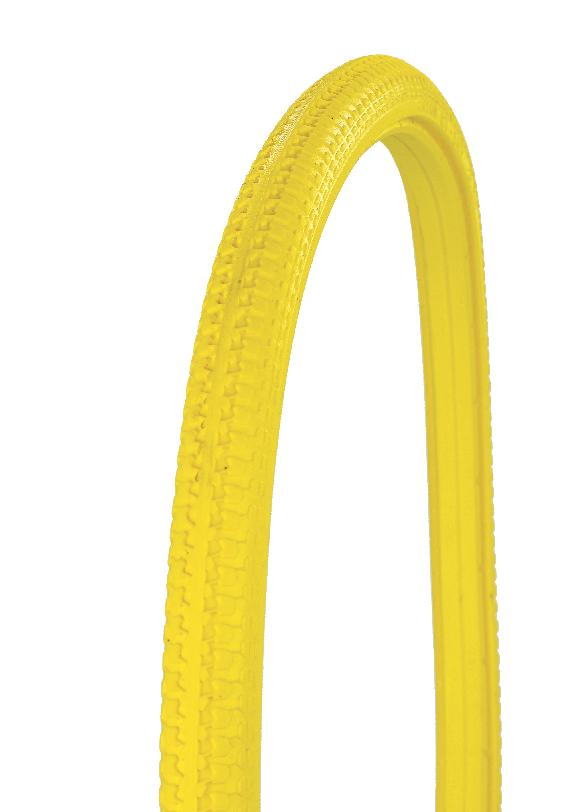 TYP753 – 24 X 1-3/8 (37-540) Krypton PU Solid Tyre, YELLOW = – Rex Imports